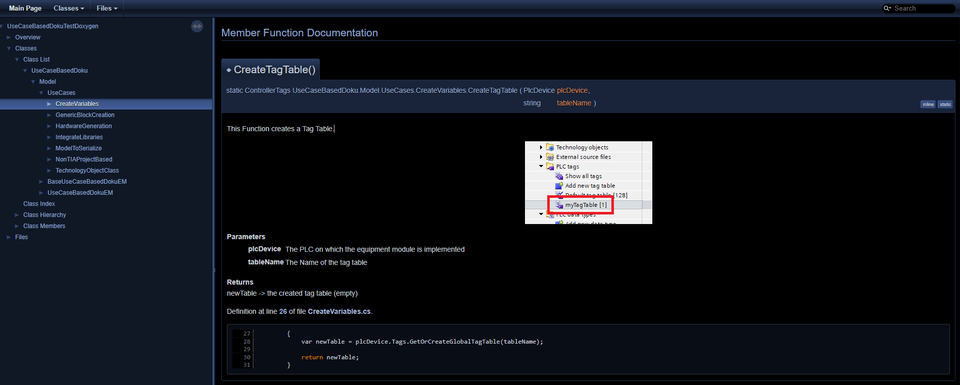 Modular Application Creator Use Case Based Documentation Overview